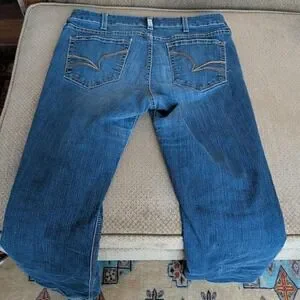 Ariat | Jeans | Ariat Womens Blue Jeans 32r Bootcut Stretch Embroidered ...